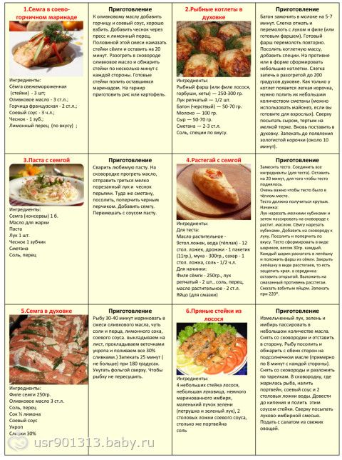 Карточки с рецептами - Галия Ахмедшина